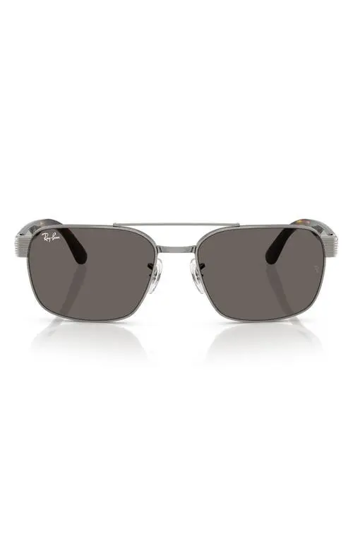 Ray-ban 58mm Square Sunglasses - Gunmetal