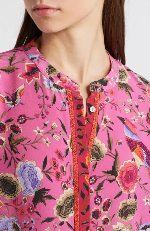 Kobi Halperin Fionna Floral Silk Shirt