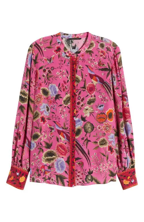 Kobi Halperin Fionna Floral Silk Shirt