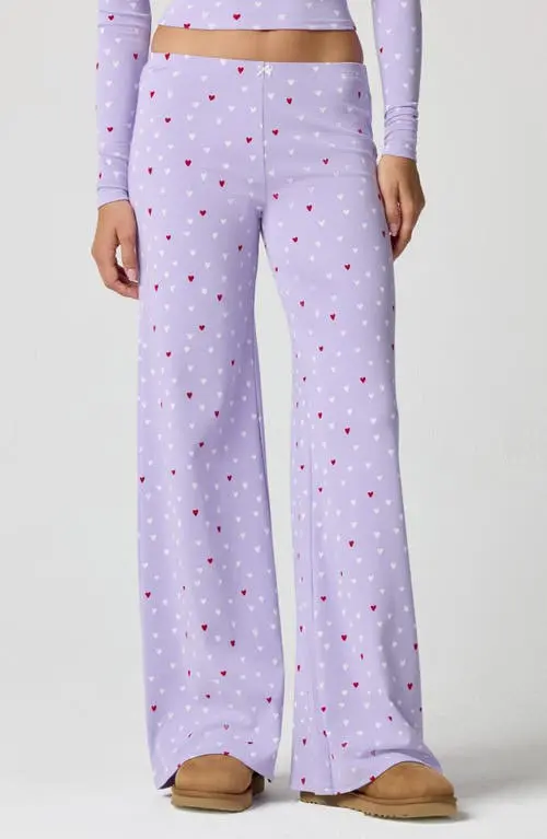 FLORENCE BY MILLS Rib Print Pants - Multi Heart