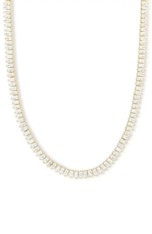 Melinda Maria Baby She's So Fine Tennis Necklace - Goldhite