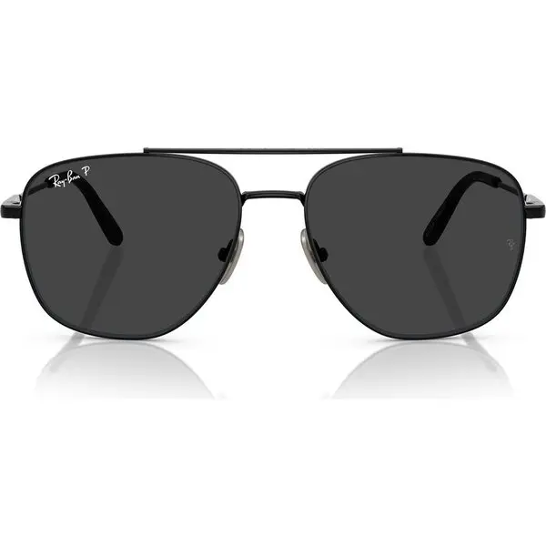 Ray-ban 59mm Polarized Sunglasses - Black