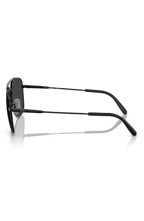 Ray-ban 59mm Polarized Sunglasses - Black