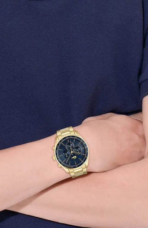 Lacoste Boston Chronograph Bracelet Watch - Navy