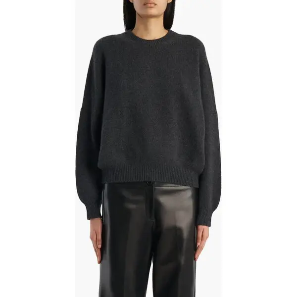 Khaite Marguax Cashmere Sweater - Charcoal