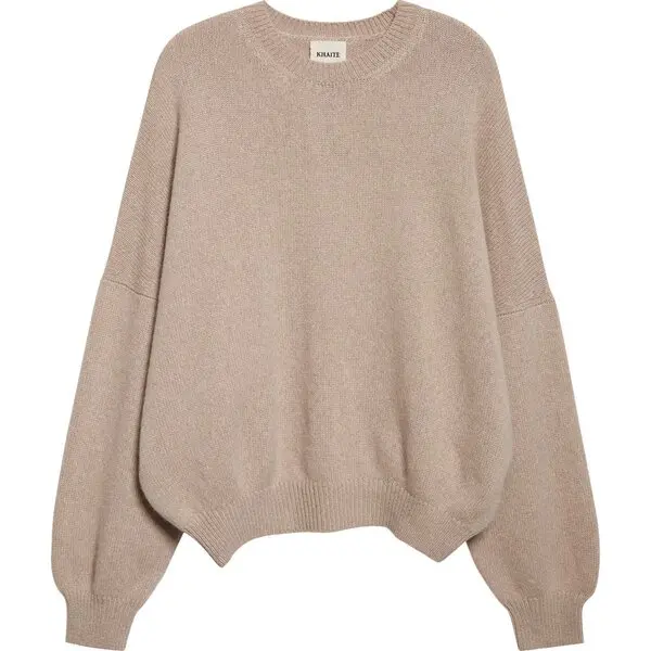 Khaite Marguax Cashmere Sweater - Putty