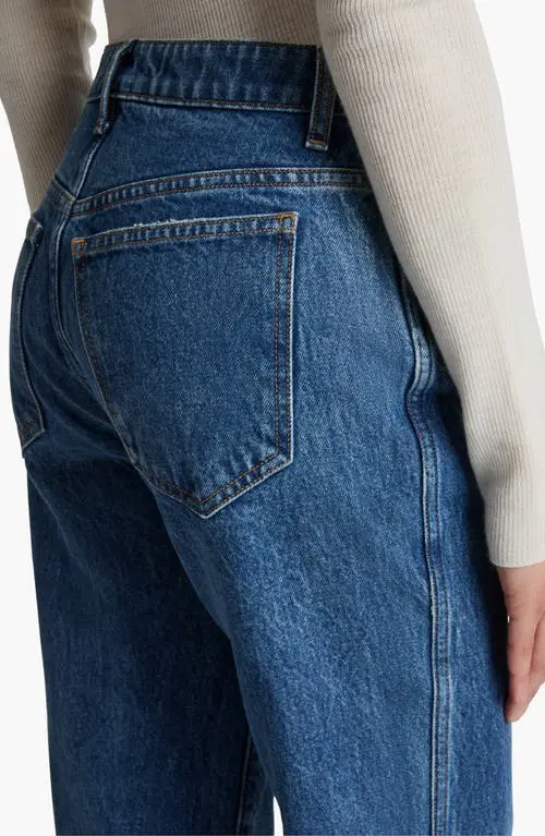 Khaite Abigail Ankle Straight-leg Jeans