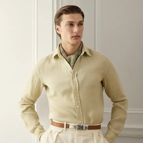 Ralph Lauren Textured Linen Shirt