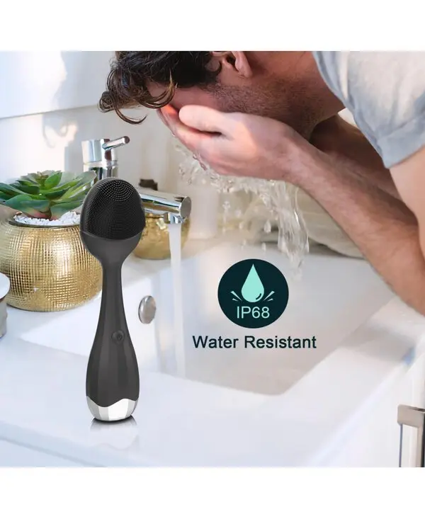Perry Ellis Sonic Facial Cleansing Massager - Black