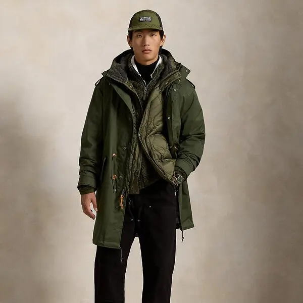 Ralph Lauren 3-in-1 Twill Marsh Coat