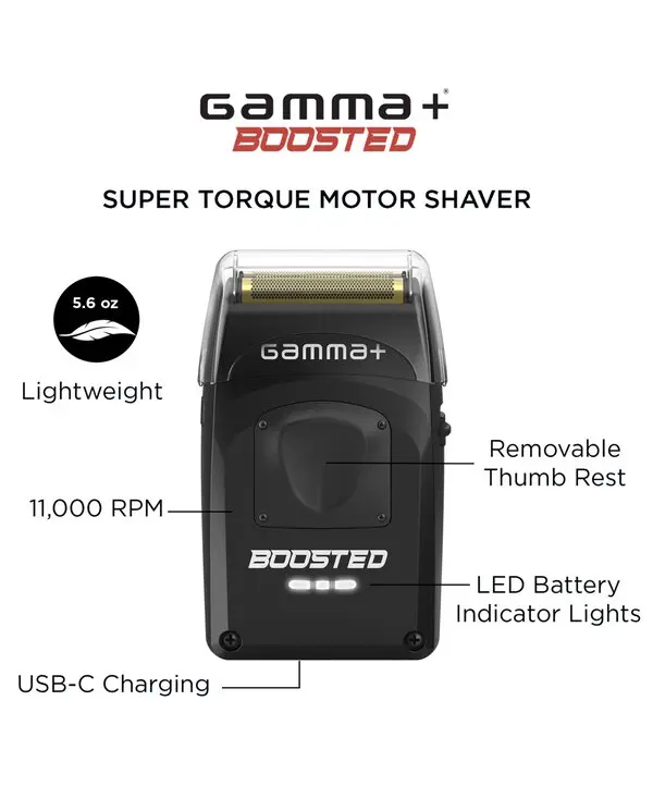 GAMMA+ Boosted Foil Shaver