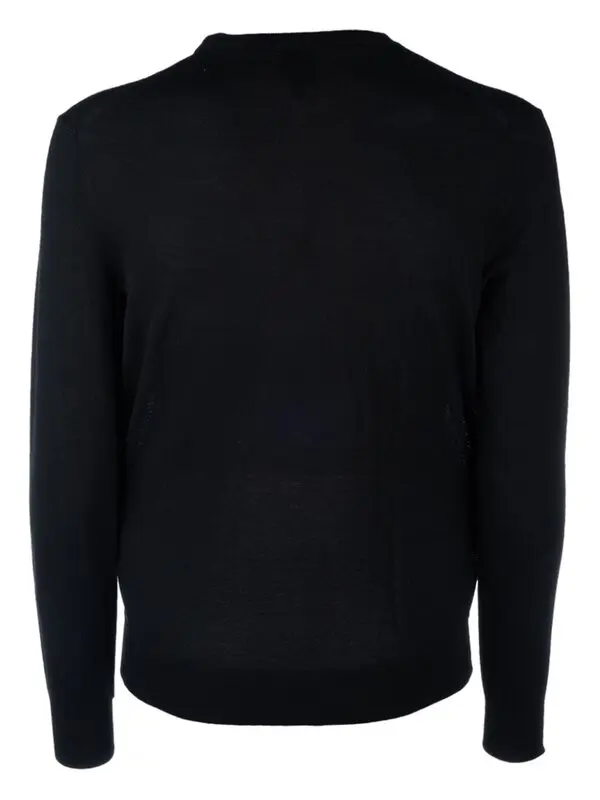 Armani Exchange Crew-neck Sweater - Black