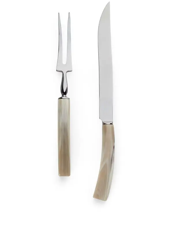 Brunello Cucinelli Steel Carving Cutlery - Neutrals