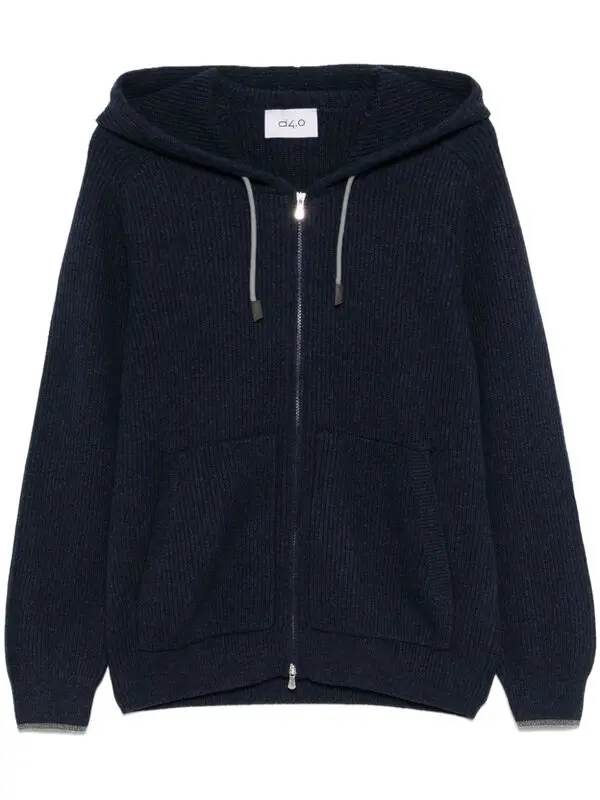 D4.0 Hooded Cardigan