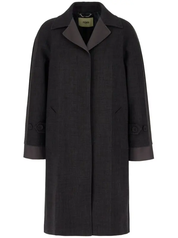 Fendi Concealed Fastening Coat