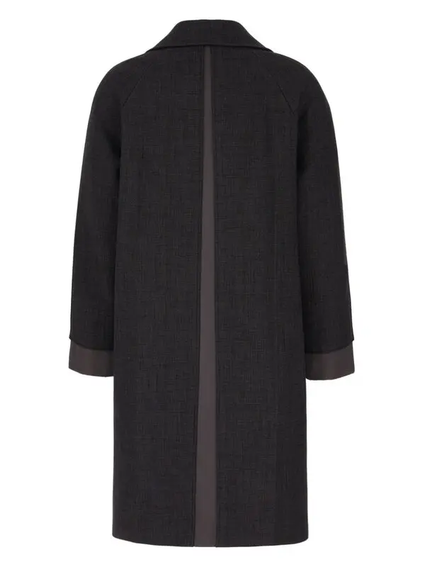 Fendi Concealed Fastening Coat