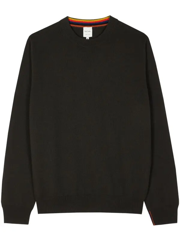 Paul Smith Cashmere Crew-neck Sweater - Brown