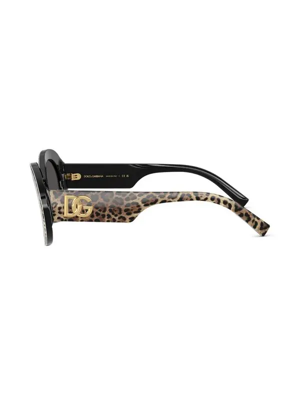 Dolce & Gabbana Leopard-print Sunglasses