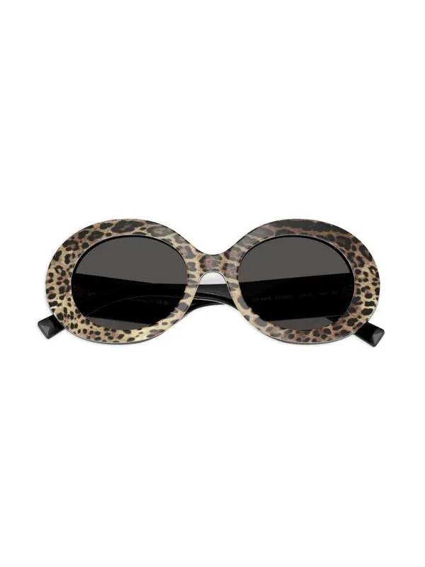 Dolce & Gabbana Leopard-print Sunglasses