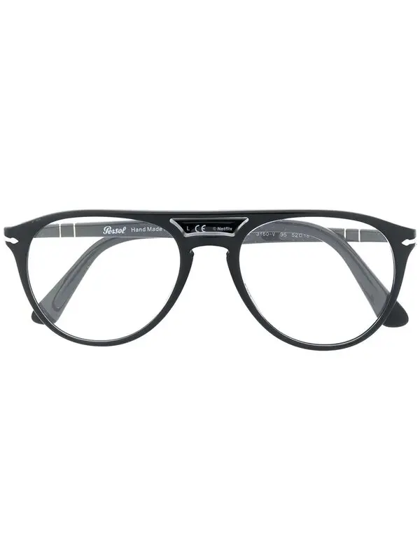 Persol El Profesor 3160v Eyeglasses - Black