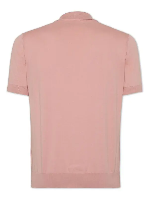 Dsquared2 Logo-embroidered Polo Shirt - Pink
