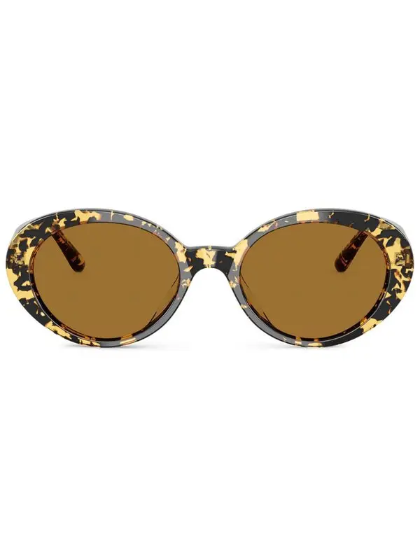 Oliver Spencer Lumar Sunglasses - Brown