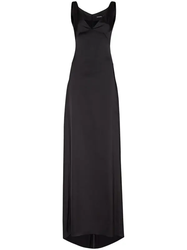 Dsquared2 Satin Maxi Dress