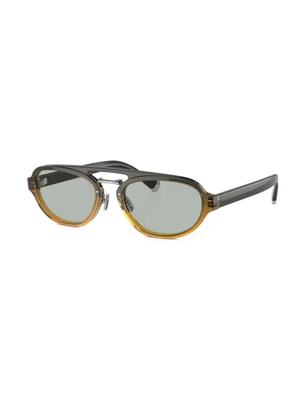 Brunello Cucinelli Oval Frame Sunglasses