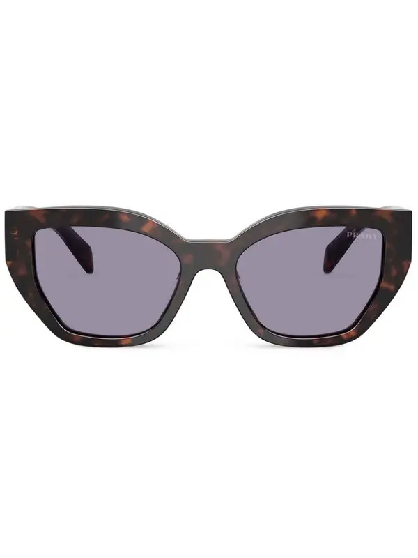 Prada Tortoiseshell Cat-eye Sunglasses - Brown
