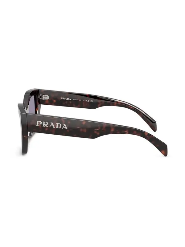 Prada Tortoiseshell-effect Cat-eye Sunglasses - Brown