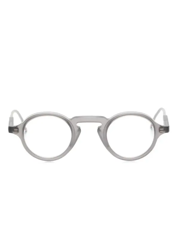 Thom Browne Round-frame Glasses - Grey