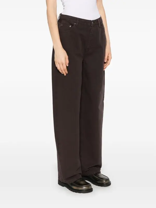 ROTATE BY BIRGER CHRISTENSEN Wide-leg Trousers - Brown