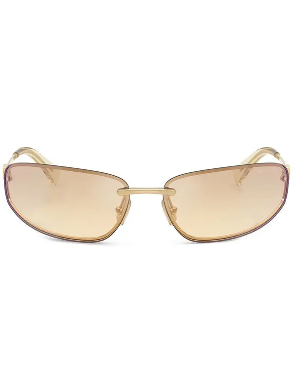 Miu Miu Wraparound Sunglasses
