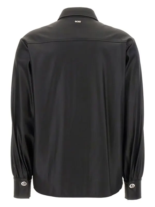 Hugo Faux-leather Shirt