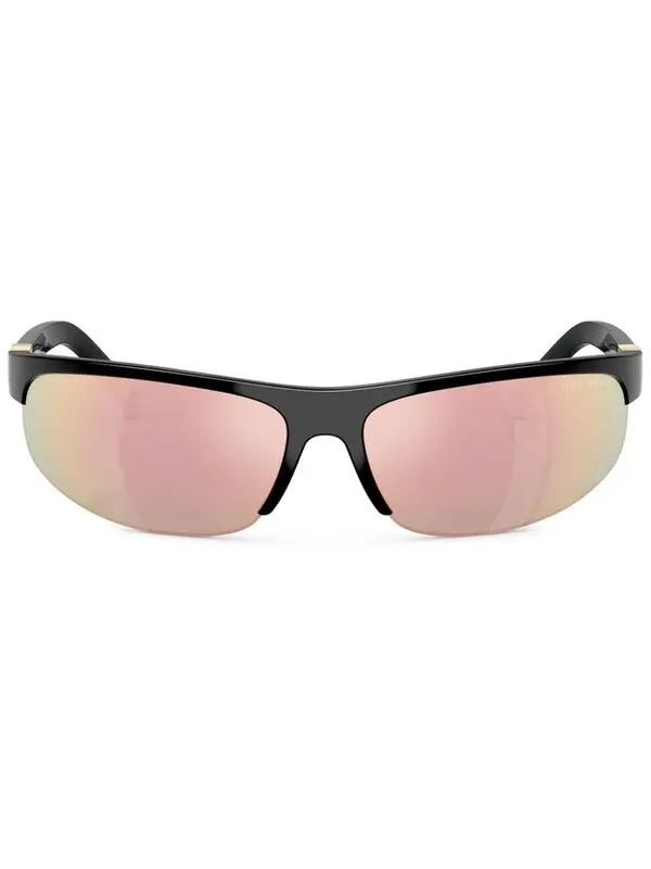 Miu Miu Oversize-frame Sunglasses - Black