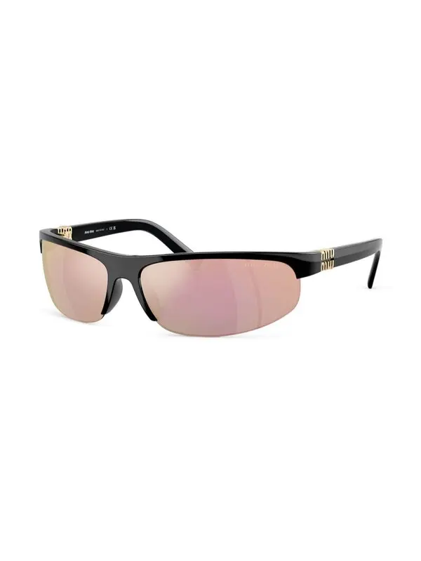 Miu Miu Oversize-frame Sunglasses - Black