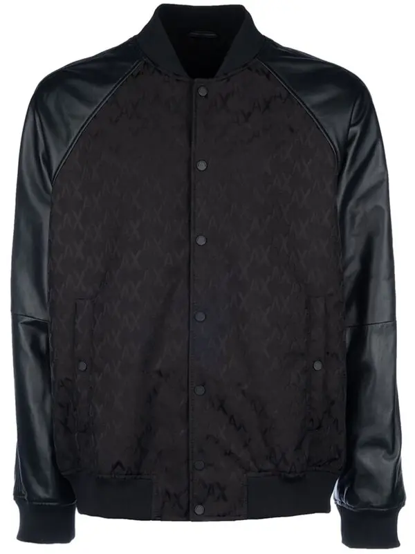 Armani Exchange Monogram-print Bomber Jacket