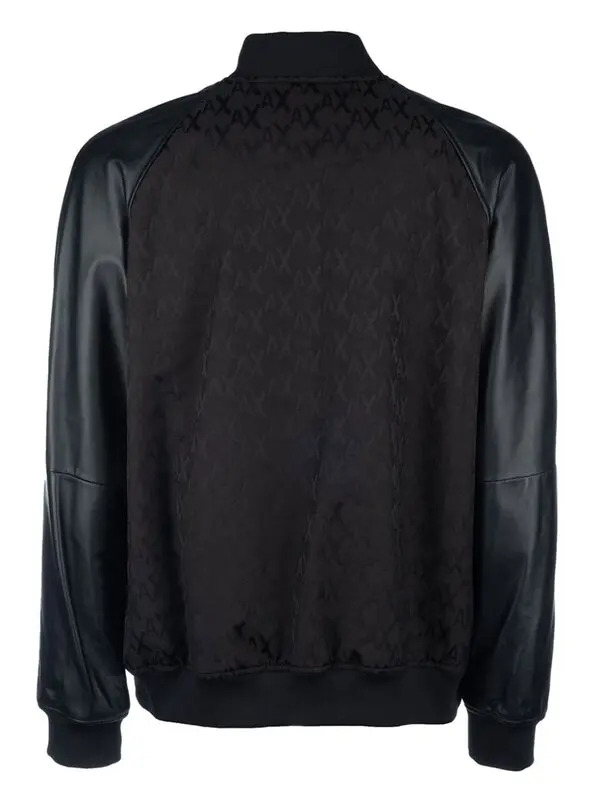Armani Exchange Monogram-print Bomber Jacket