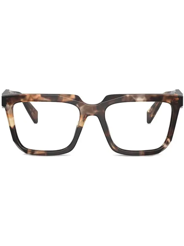 Prada Rectangle Eyeglasses - Brown