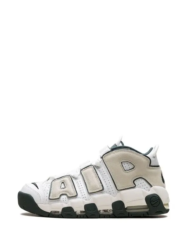 Nike Air More Uptempo Vintage Green Sneakers - White