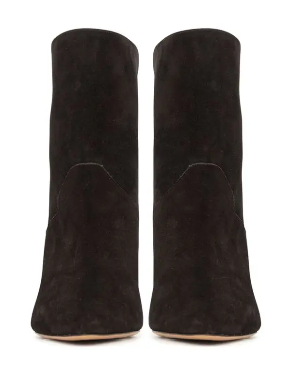Isabel Marant Étoile 75mm Loline Suede Boots - Black