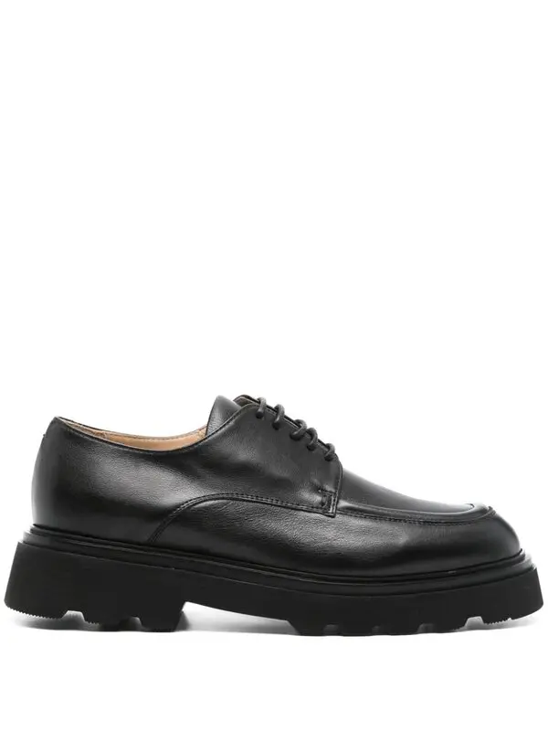 DOUCAL'S Leather Loafers - Black