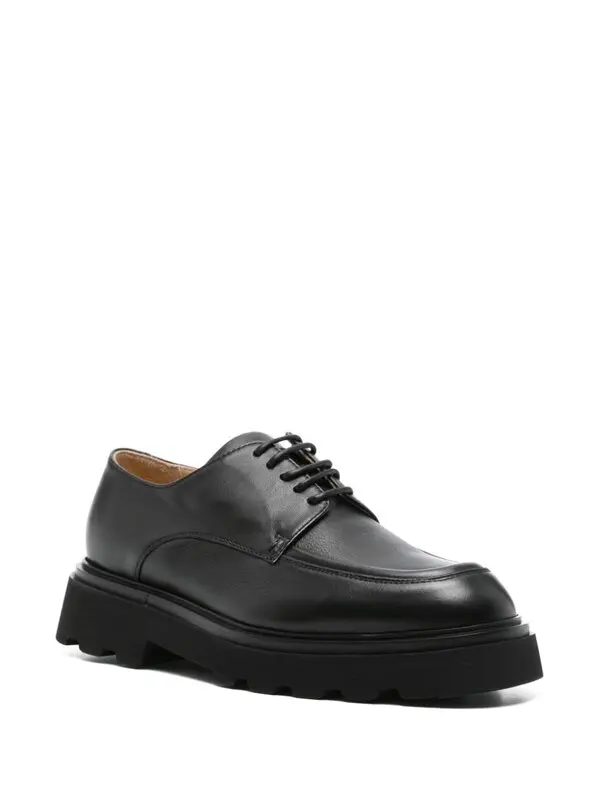 DOUCAL'S Leather Loafers - Black