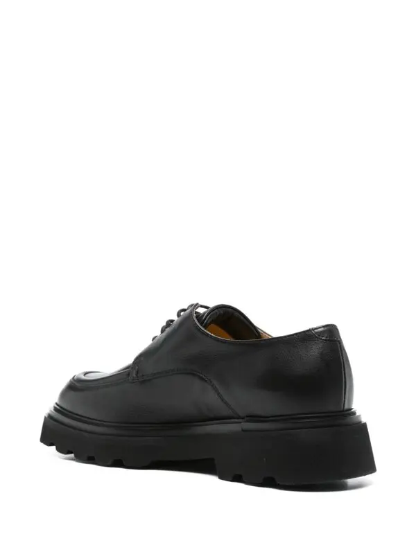 DOUCAL'S Leather Loafers - Black