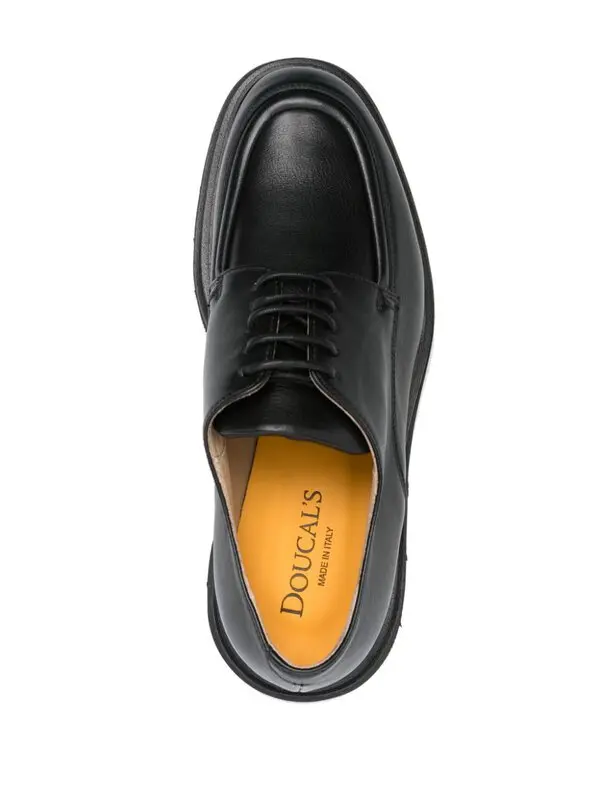 DOUCAL'S Leather Loafers - Black