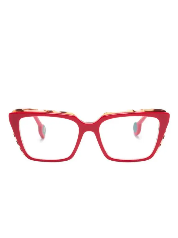 ETNIA BARCELONA Noon Eyeglasses - Red