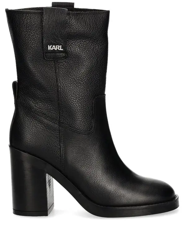 Karl Lagerfeld 100mm Brooklyn Boots
