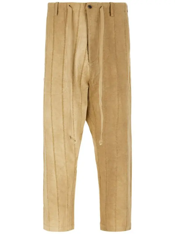 UMA WANG Striped Trousers