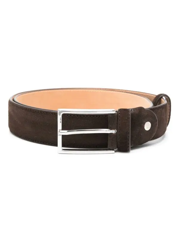DOUCAL'S Suede Belt - Brown