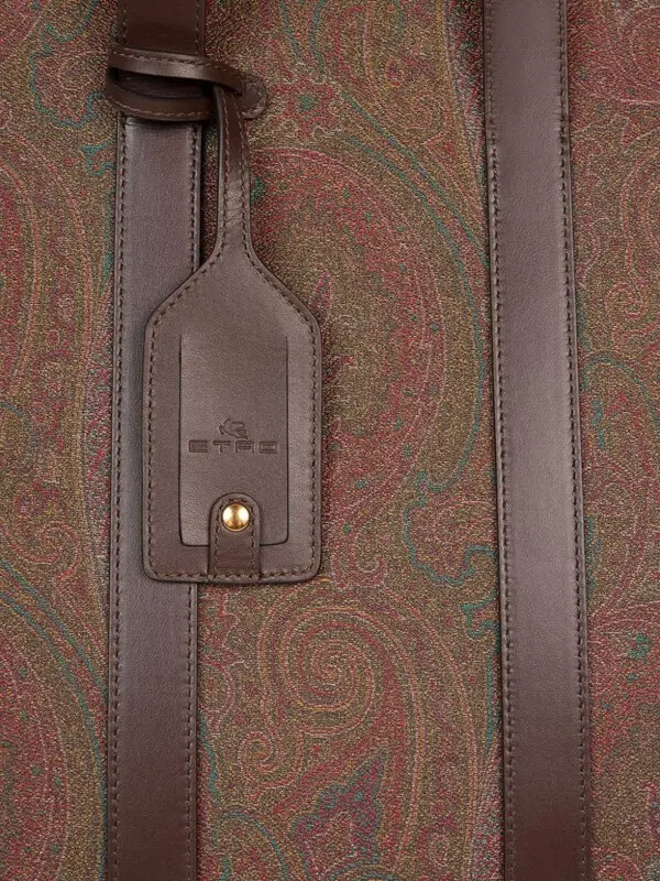 Etro Paisley Print Travel Bag - Brown